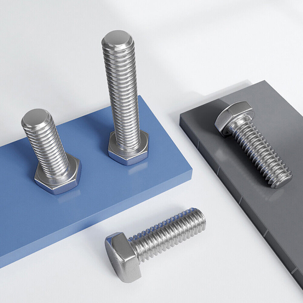 Buy M16 x 125mm Hex Bolt (DIN 933) - Stainless Steel 316 (A4-70 - A4-80 ...